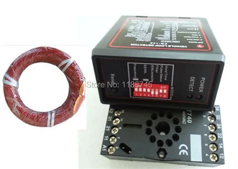 Traffic Inductive Loop Vehicle Detector Signal Control W M Induction Coil Wire In Access