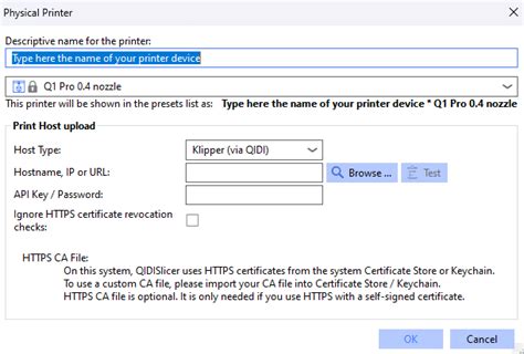 Device Connection Qidi Wiki