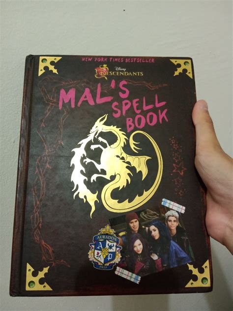 Limited Edition Mal S Spell Book In Disney S Descendants Hobbies Toys Books Magazines