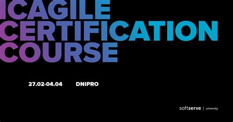 Icagile Certification Course Icp