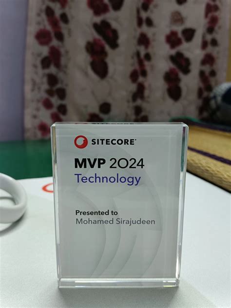 Mohamed Sirajudeen On Linkedin Sitecore Sitecoremvp Sitecorecommunity