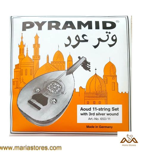 6 Sets Pyramid Oud Strings 11 String Set Oud Pyramid 650 11 Made In Germany Maria Stores