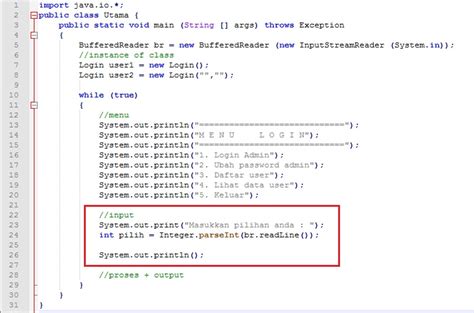 Penggunaan Constructor Pada Netbeans Pemrograman Berorientasi Objek