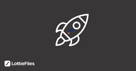 rocket animation by hugues dassonval lottiefiles