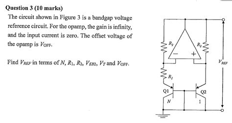 solved question 3 10 marks the circuit shown in figure 3
