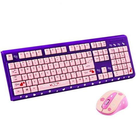 1 Set Wired Keyboard Mouse Combos For Desketop Lap Grandado