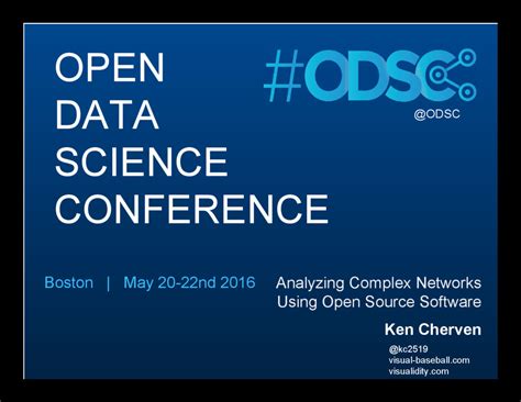 Network Graph Analysis Using Open Source Speaker Deck