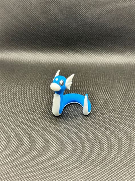 Chibi Dratini Figurine D Printed Pokemon Figure Pokemon Figurine Pokemon Gift Pokemon