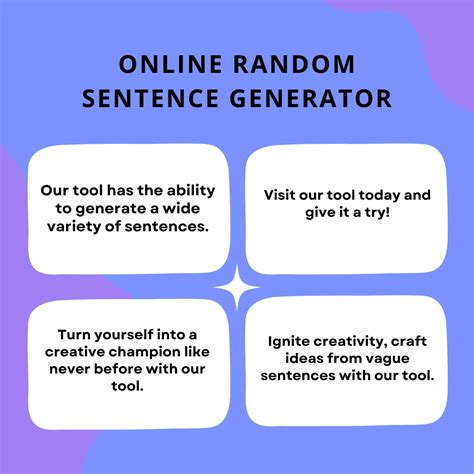 Random Sentence Generator Generate 10000 Sentences