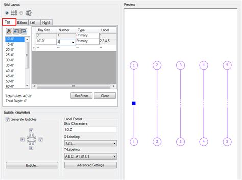 To Create An Enhanced Grid With Varying Grid Lines For Each Side