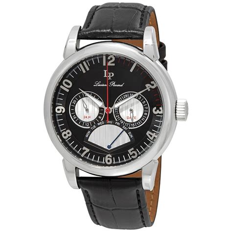 Lucien Piccard Montana Retrograde Day Mens Watch Lp 15051 01