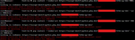 Python Packaging How To Install A Package From Artifact Registry In