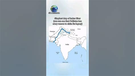 simplest map of indus river amptfied youtube