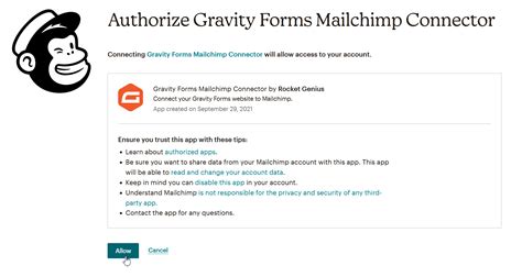 Setting Up The Mailchimp Add On Gravity Forms Documentation