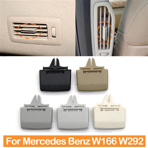 car roof rear second third row b pillar air conditioner ac vent grille tab outlet silder clip