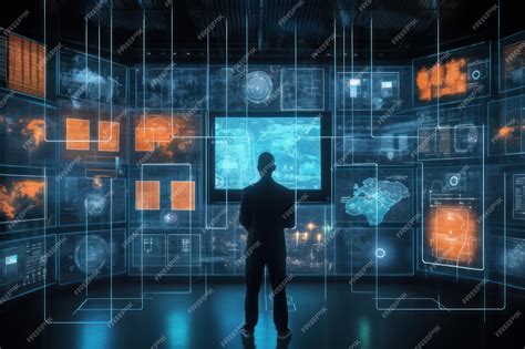 Premium Photo Big Data Technology And Data Science For Complex Analysis And Visualization