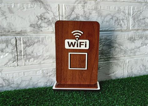 Placa QR Code Wifi D Art Laser e Gráfica