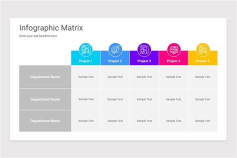 Tabular Matrix Powerpoint Ppt Template Nulivo Market
