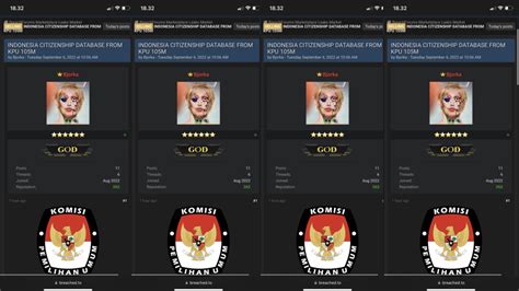 Hacker Mempublikasi 105 Juta Data Penduduk Indonesia Di Breached Forums