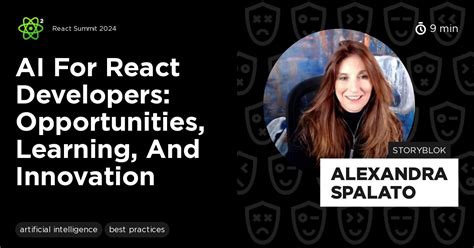 Ai For React Developers Opportunities Learning And Innovation By