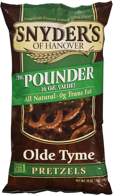 Snyders Of Hanover Olde Tyme Pretzel 16 Oz