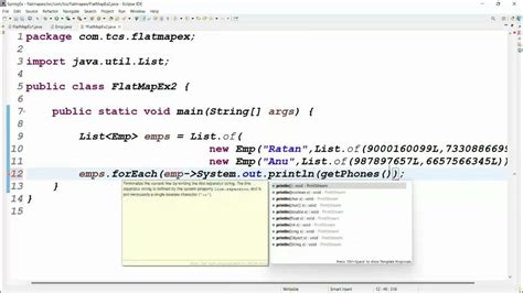 Corejava Java 8 Features Session16 Flatmap Method Object
