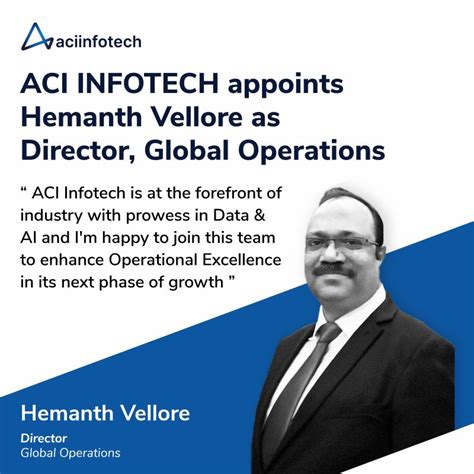 Newbeginnings Leadership Aciinfotech Welcomehemantvellore Aci Infotech