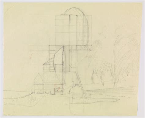Douglas Darden Oxygen House Project Elevation 1988 Moma Moma