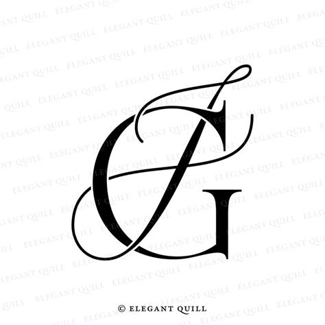 Gobo Monogram Jg Initials Logo In 2024 Initials Logo Initials Monogram