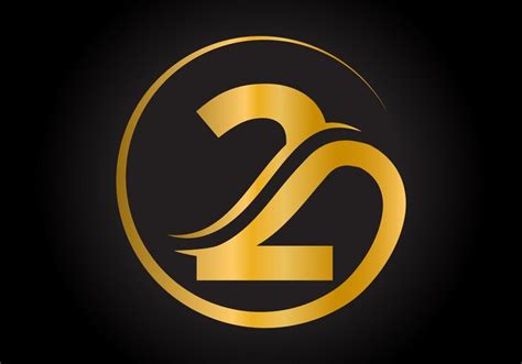 Premium Vector 2 Letter Logo With Golden Luxury Color And Monogram