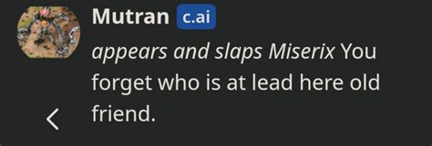 Mutran Goes Fucking Ballistic R Characterai