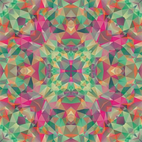 Premium Vector Triangle Design Abstract Seamless Pattern