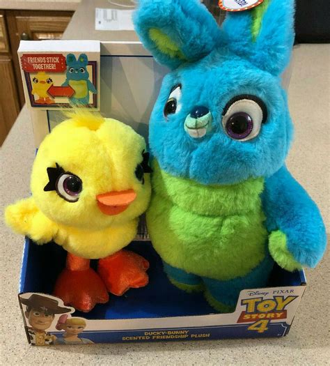 Toy Story 4 Disney Pixar Ducky Bunny Scented Friendship 11 Plush Set