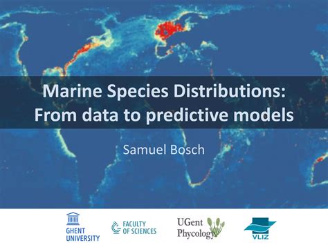 Marine Species Distributions From Data To Predictive Models Pdf