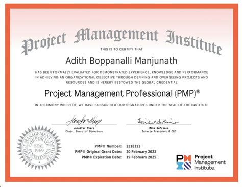Adith B Manjunath Pmp On Linkedin Happy To Share That I Have Passed My Pmp Certification Exam