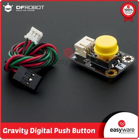 Jual Dfrobot Gravity Digital Push Button Switch Push Button Module Shopee Indonesia