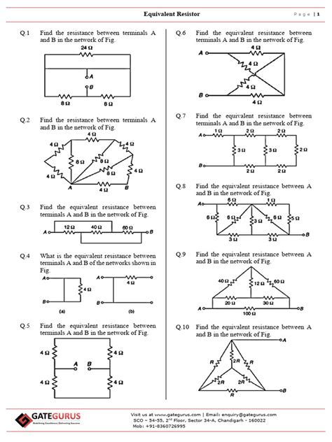 Equivalent Resistor Pdf Materials Science Electrical Components