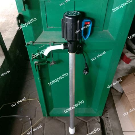 Jual Tempat Oli Pompa Minyak Oli Drum Listrik Elektrik Barrel Pump Shopee Indonesia