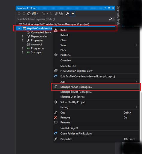 autenticação com identityserver4 no aspnet core 2 0
