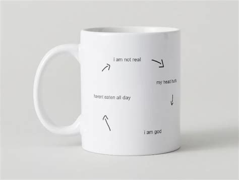 I Am Not Real Flowchart Meme Cup Etsy