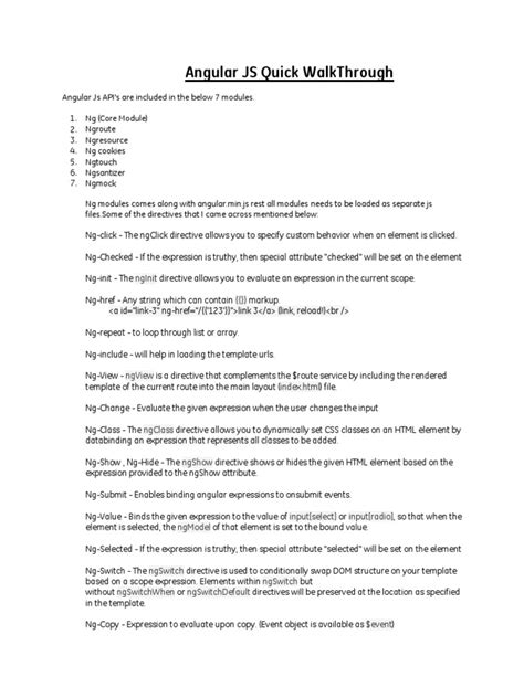 Angularjs Walkthrough Angular Js Scope Computer Science