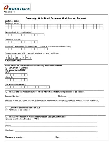 Annexure F1 Demat Updation Name Pid Correction Account Updation Form Pdf
