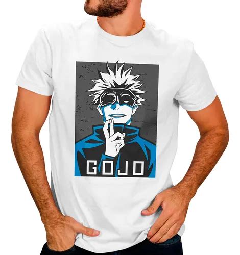 Playera Satoru Gojo Anime Jujutsu Kaisen Para Hombre 28 Meses Sin