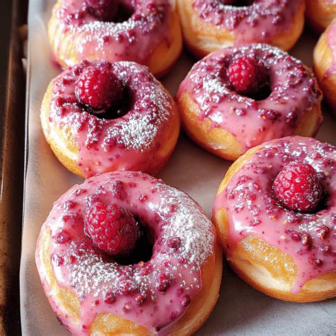 Baked Raspberry Donuts My Daily Meals