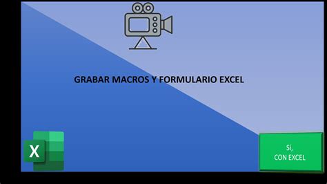 Cómo Grabar Macros Vs Cómo Abrir Formulario De Excel No Vba Youtube
