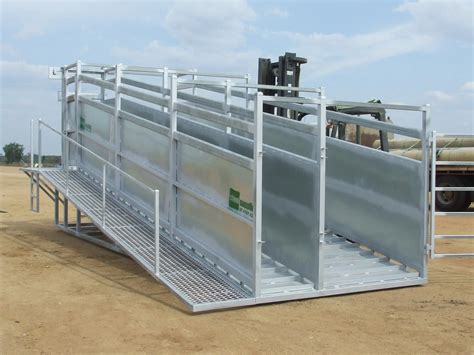 Cattle Loading Ramp Which High Can Adjust Manufacture Factory Buy