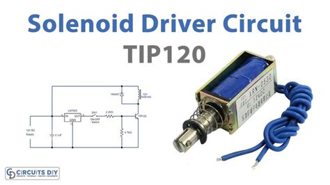 Solenoid Driver Circuit Tip120 Solenoid Driver Circuit Tip120
