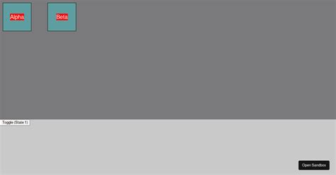 Framer Motion Transition Div Part 5 Codesandbox