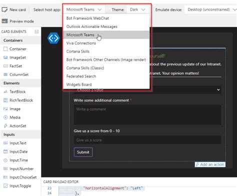 Post Teams Adaptive Card With Power Automate Power Platform Universe