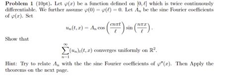 Solved Need A Pde Expert Pleaseno Ai Solution